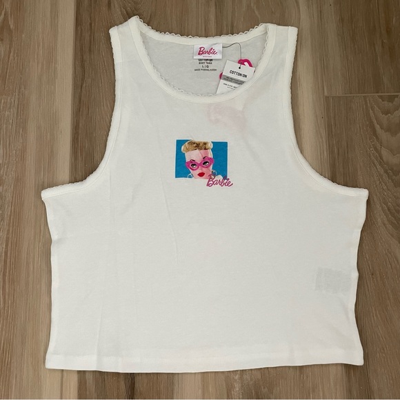 Barbie | Tops | Barbie Tank Top L | Poshmark